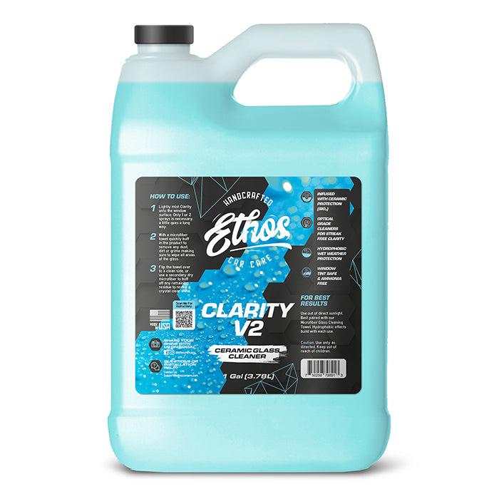 Clarity - Ceramic Glass Cleaner - 1 Gallon | Ethos Car Care