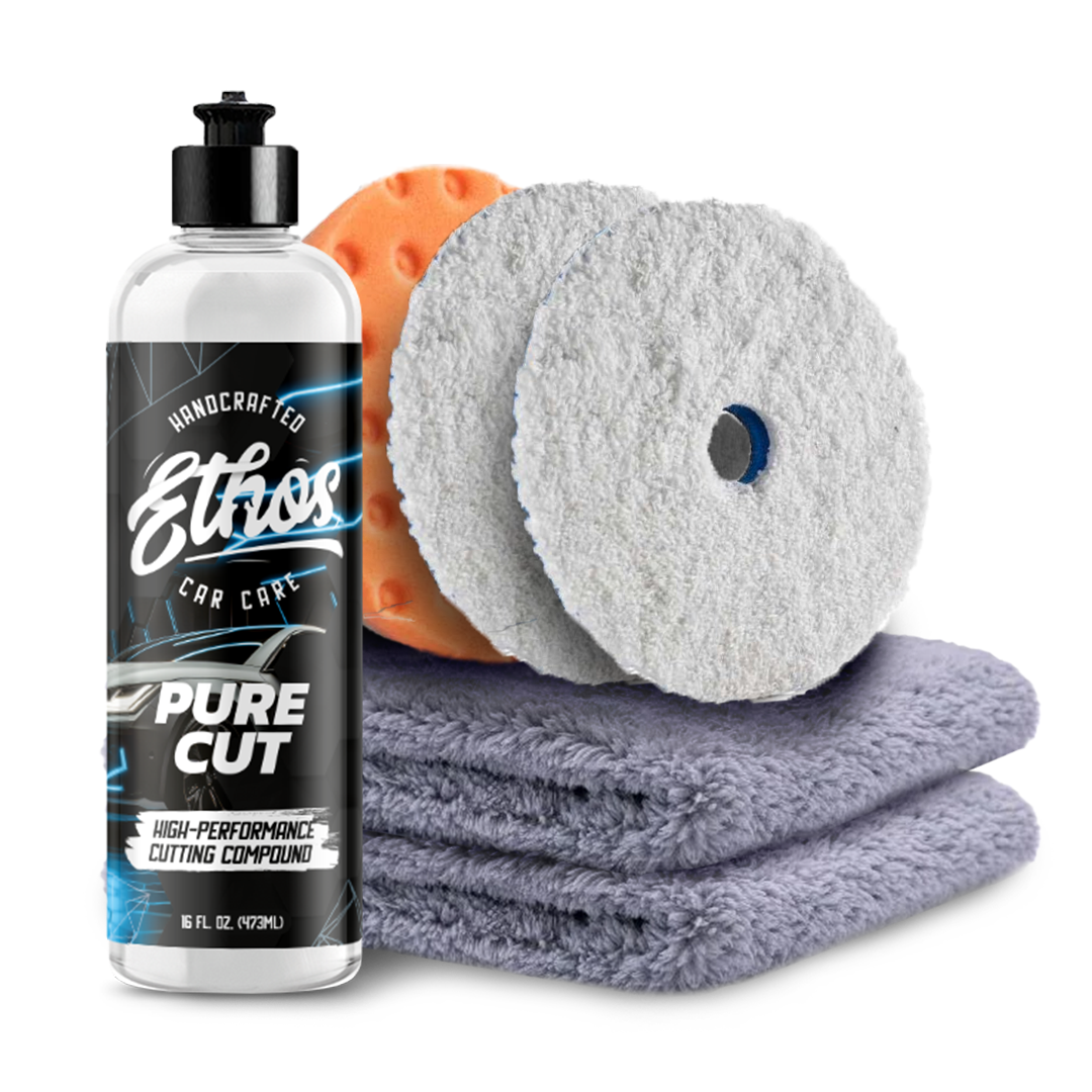 Severe Defect Correction Kit – Fast Cut, Low Dust | Ethos Car Care