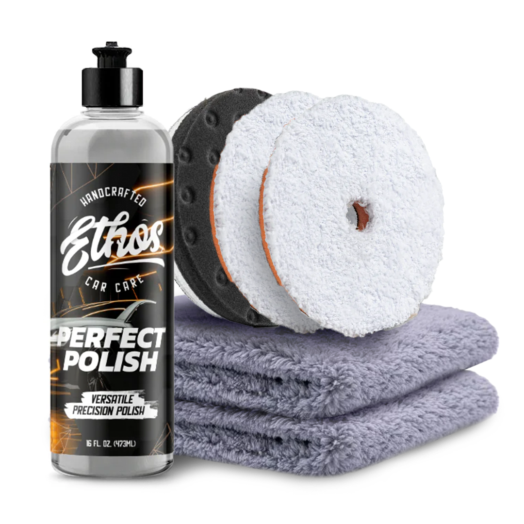 Microfiber One-Step Correction Kit – Faster Cut, Gloss Finish | Ethos