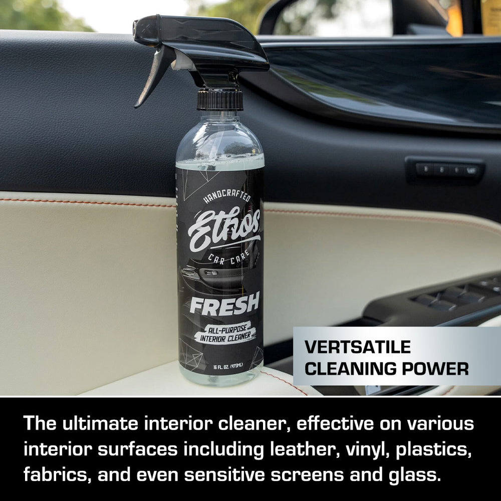 FRESH - Interior Cleaner + Scrubber Kit | Ethos Car Care