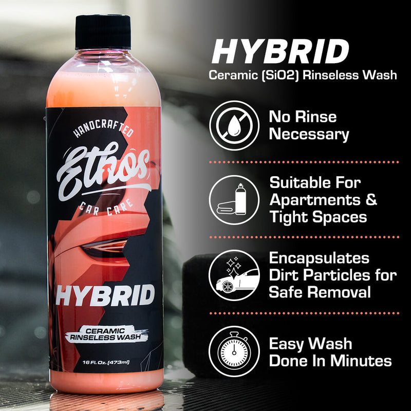 Hybrid - Ceramic Rinseless Wash | Ethos Car Care