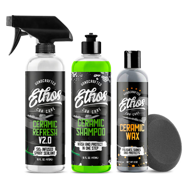 Ethos Ceramic Car Wax - Slick, Durable Ceramic Wax Coating