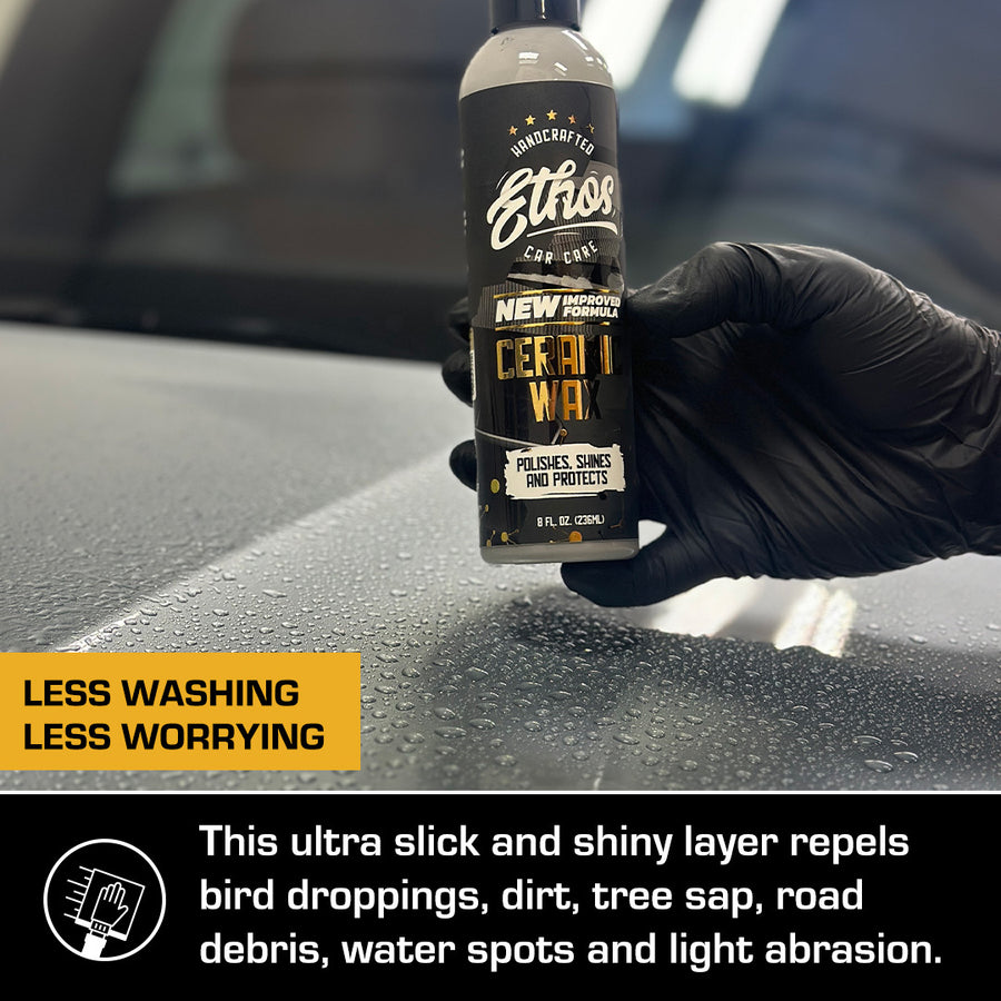 Ethos Ceramic Car Wax - Slick, Durable Ceramic Wax Coating