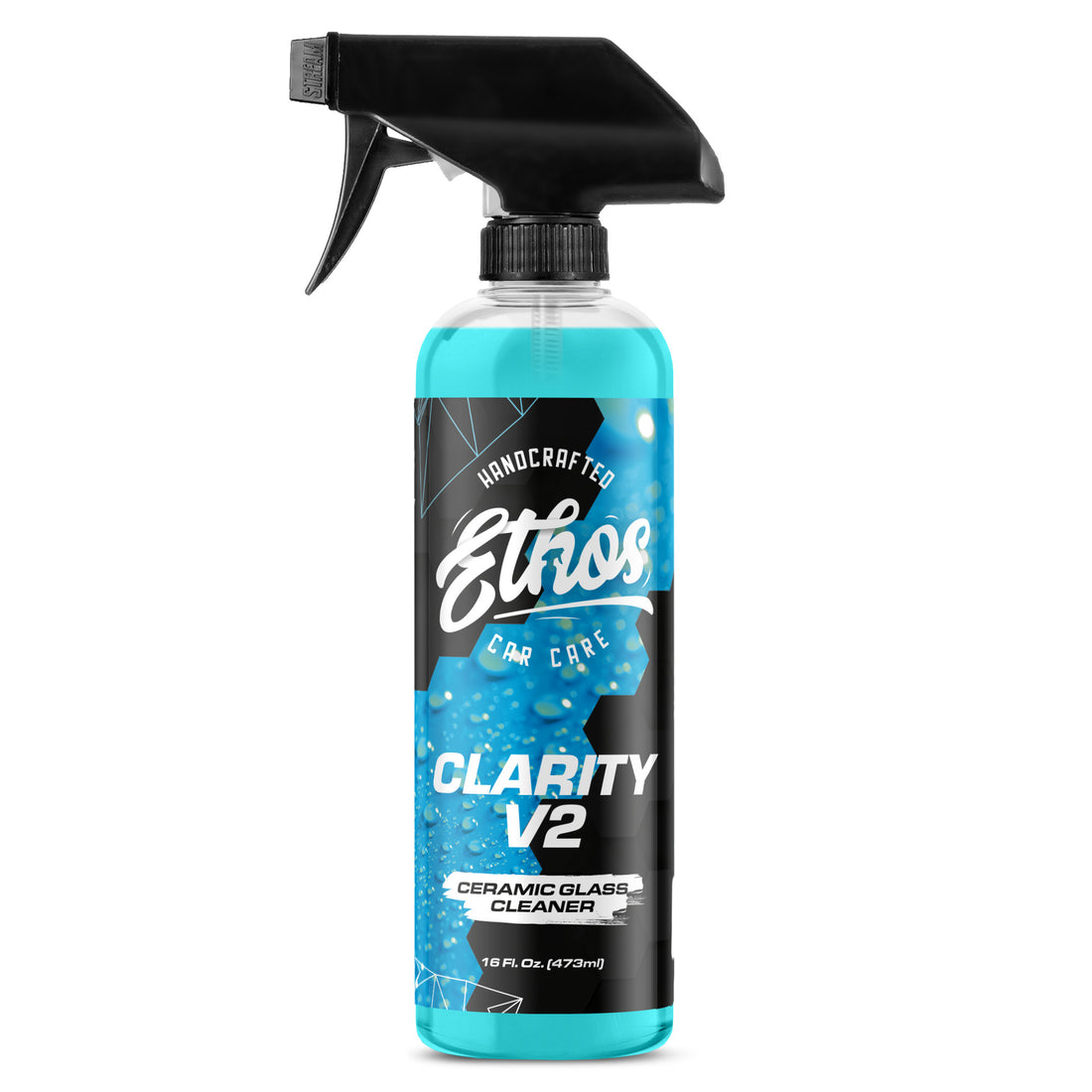 Clarity V2 - Car Glass Cleaner | Streak-Free, SiO2 Infused, Hydrophobic ...