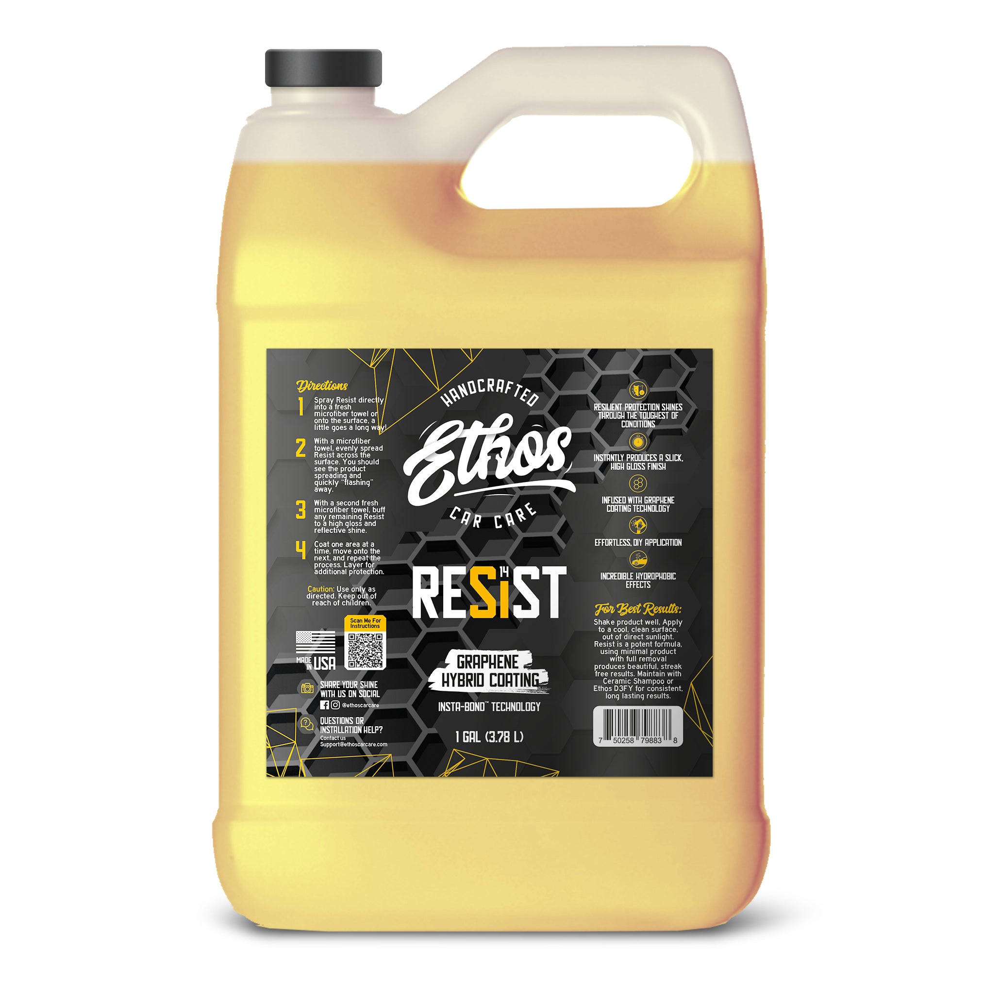 RESIST - Graphene Ceramic Spray Coating and Topper