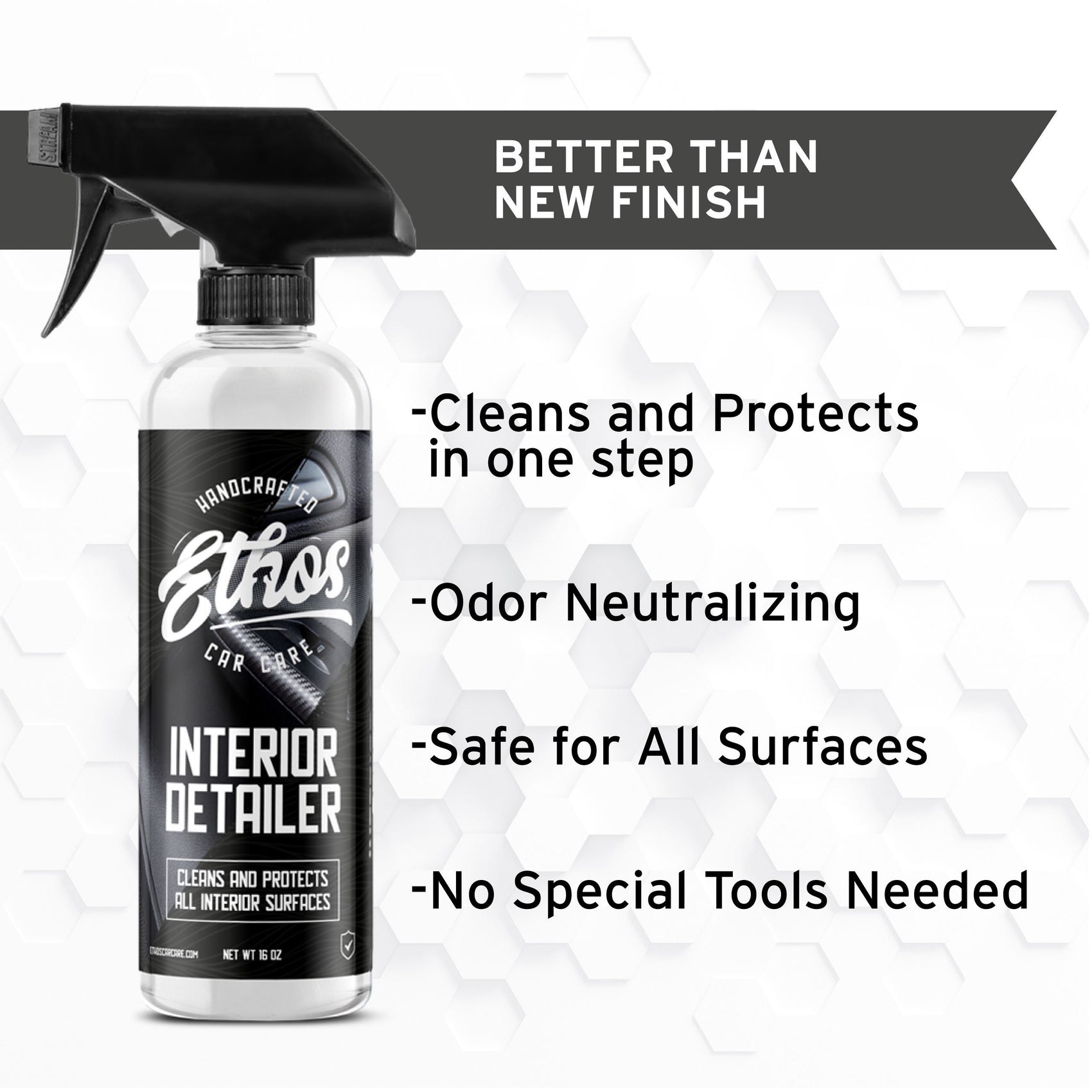 How to Use Ethos Interior Detailer Spray to Keep Your Car's Interior C